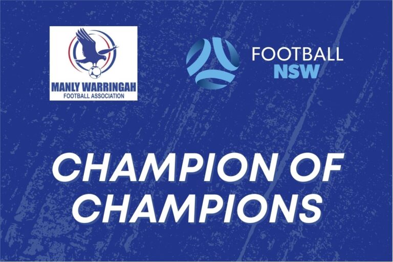 Champion of Champions fixtures - Manly Warringah Football Association